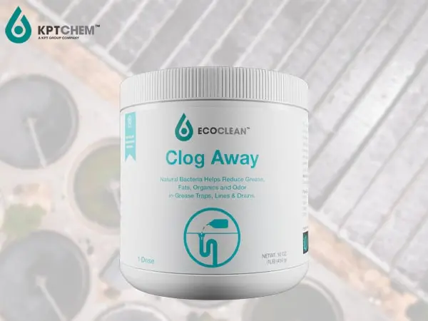 EcoClean™ Clog Away - Microorganisms for grease treatment in pipe and trap